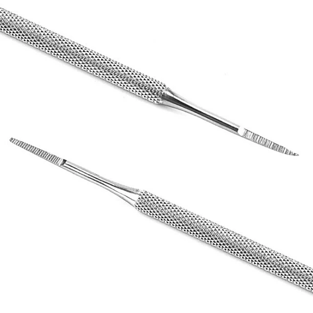 1pcs Double Ended Pedicure Blacks File Satin Edge Ingrown Toe Nail ...