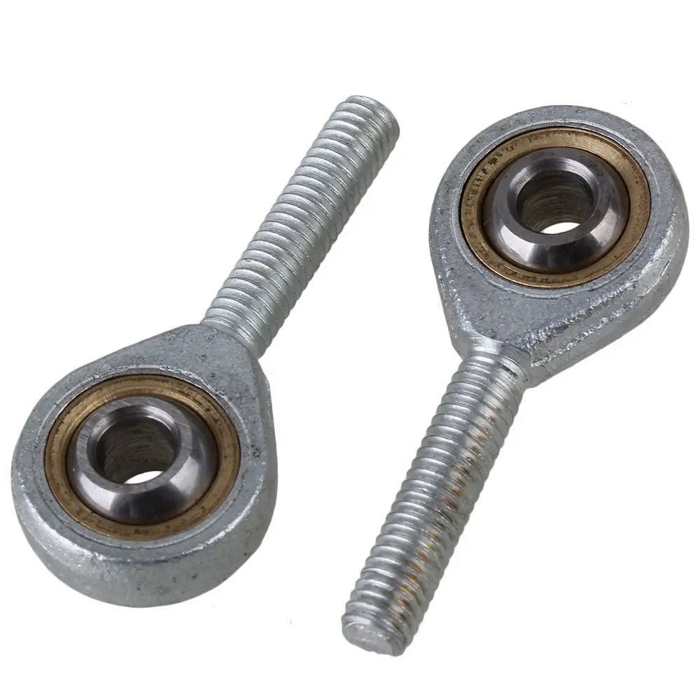 Silver 6mm Self Lubrication Male Metric Threaded Rod End Joint ...