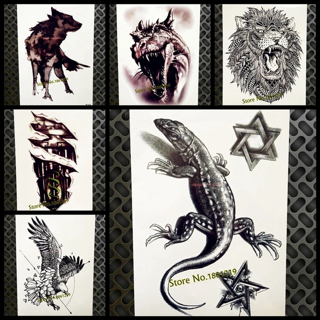 Lizard Man Full Body Tattoo