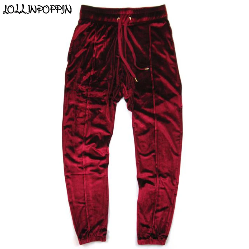 Men s Clothing Accessories Men s Velour Pants