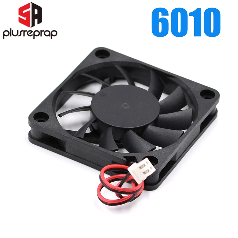 6010 Dc 12v 24v Cooling Fan Brushless For Reprap 3d Printer Parts Dc Cooler 60x60x11mm Plastic ...