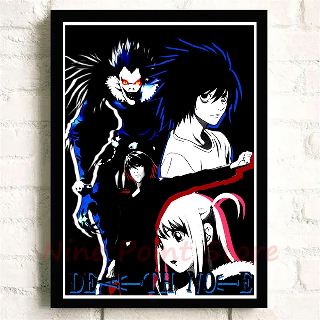 Death Note A Style Japanese Cartoon Comic Poster Coated Paper poster ...