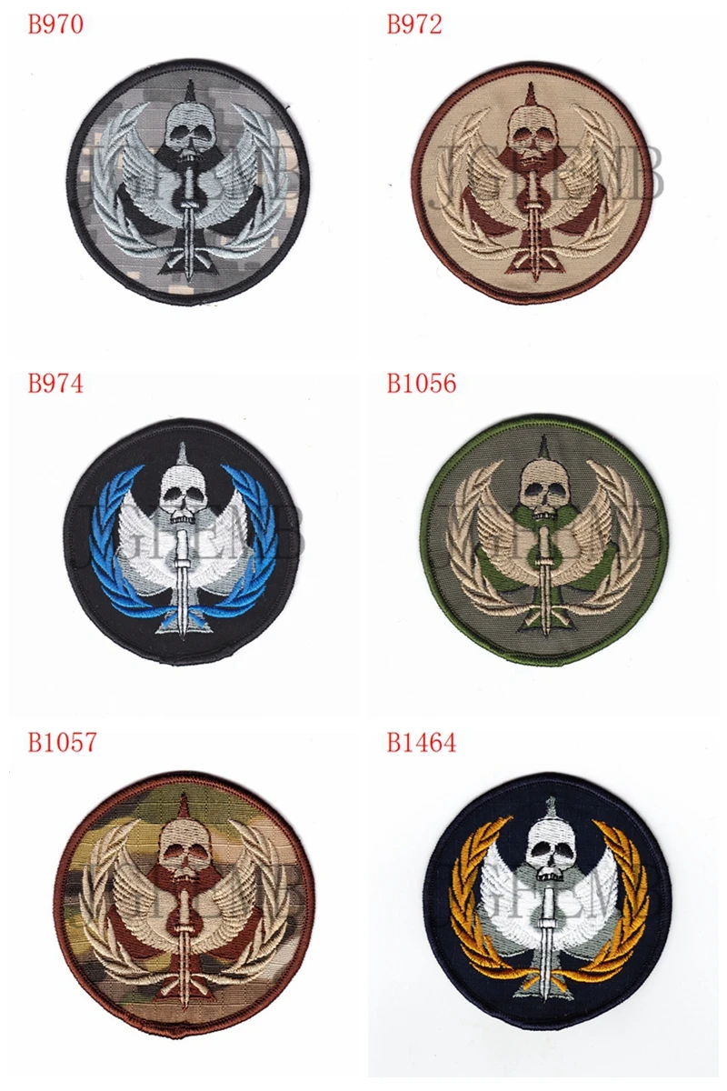 8cm Black Ops Task Force 141 Embroidered Patch - Patches - AliExpress