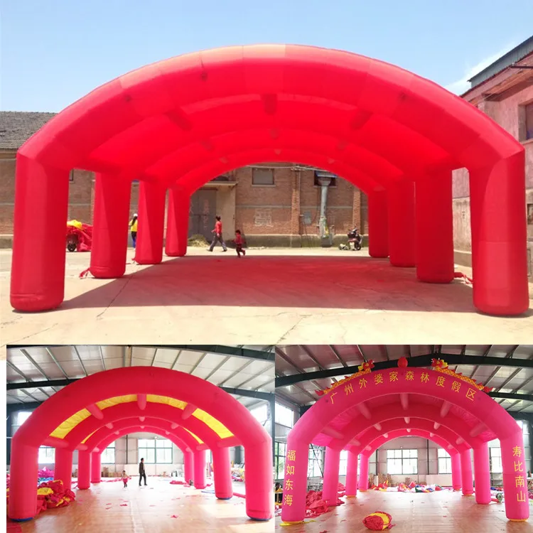 Giant 12m Inflatable Booth Tent for Advertising / Exhibition / Events ...