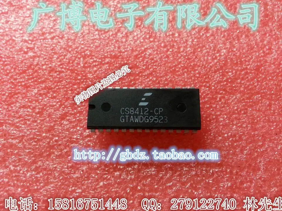 Original authentic : CS8412 CP line digital audio interface receiver ...