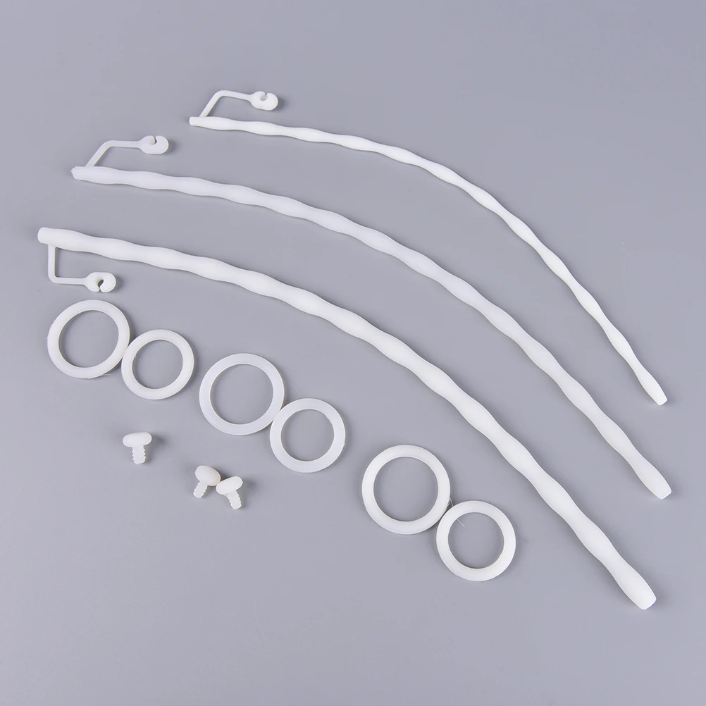 3pcs/set Black White Urethral Dilators Catheters Urethra Training Plug ...