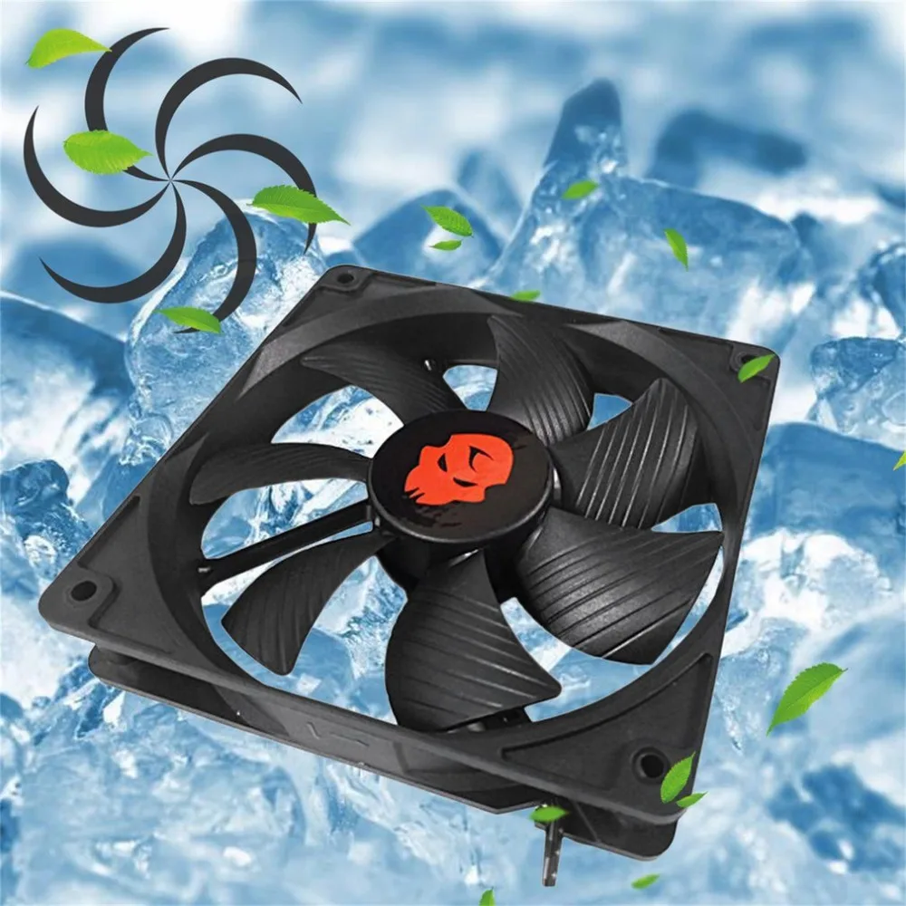 12CM Miner Mining Case Cooling Fan Large Air Volume High Speed Violent ...