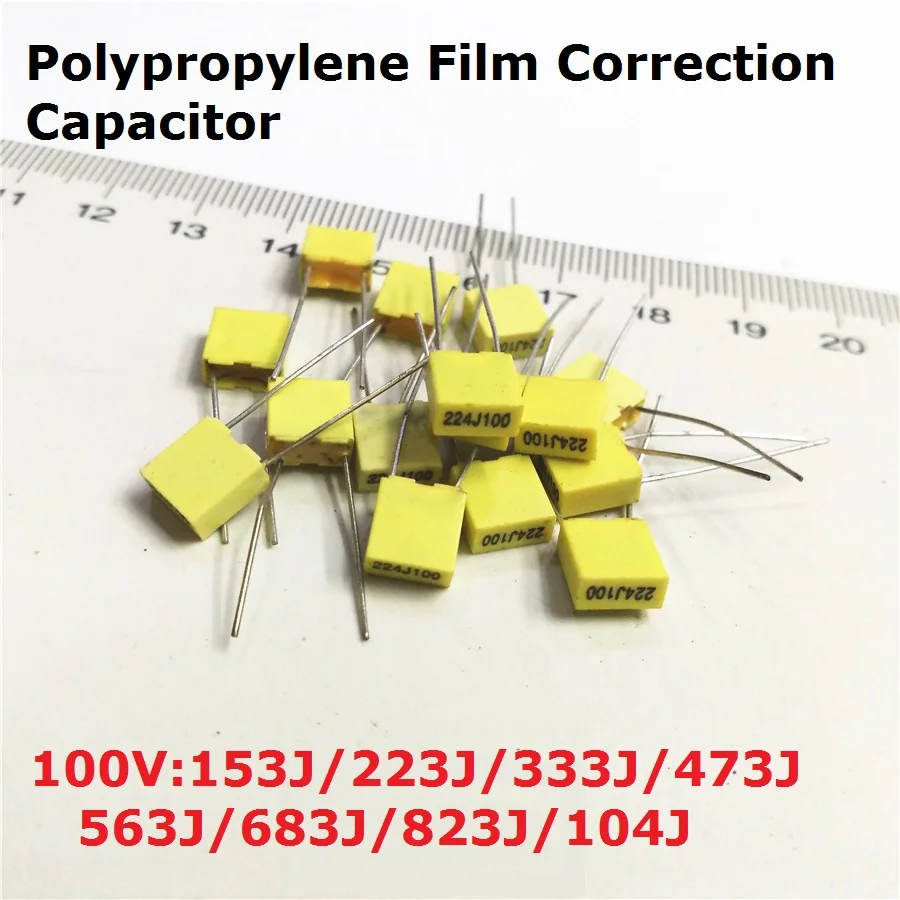 20PC Polypropylene Film capacitor 100V 153J100 223J100 333J100 473J100 ...