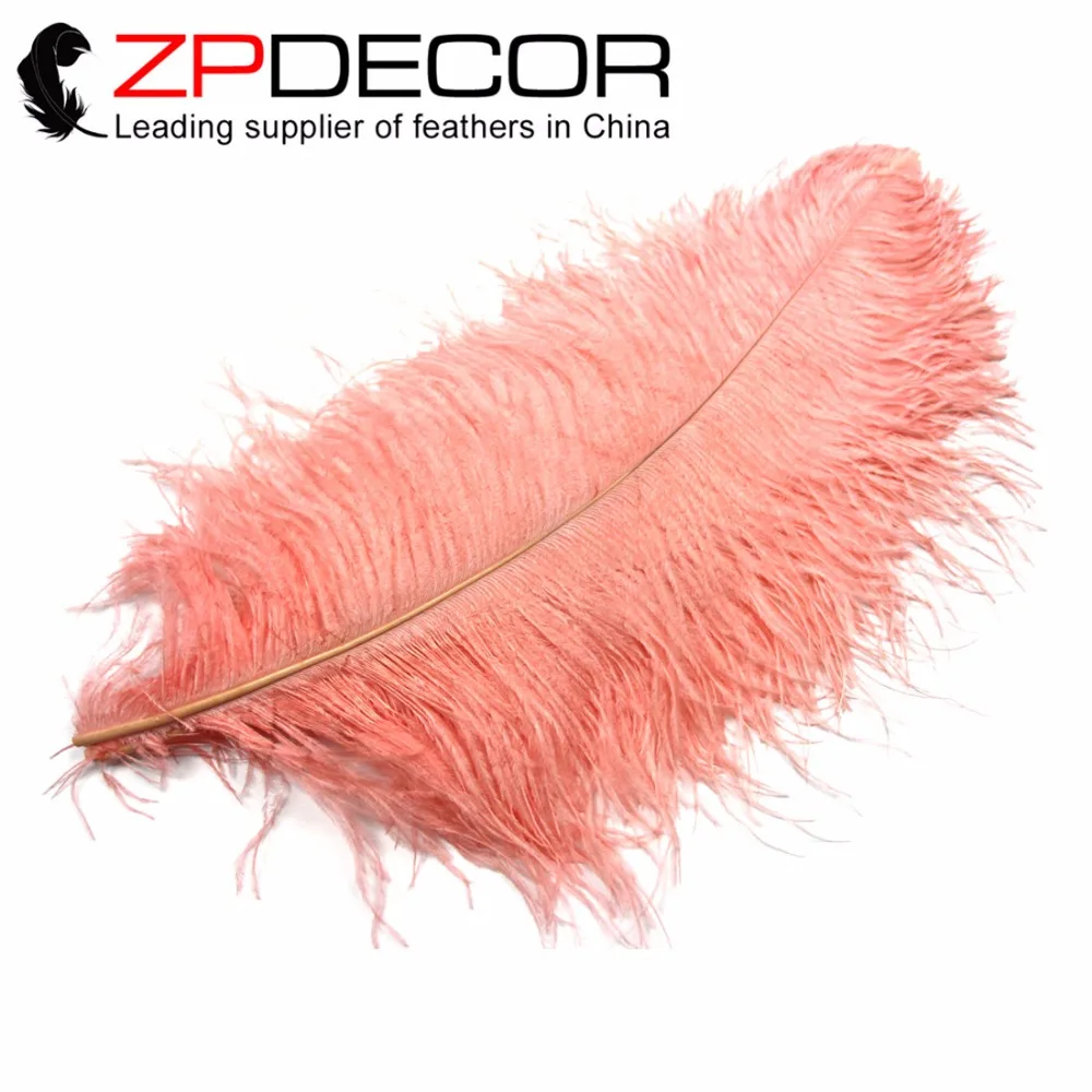 ZPDECOR 100pieces/lot feathers 55 60cm(22 24inch) Good Quality Dyed ...
