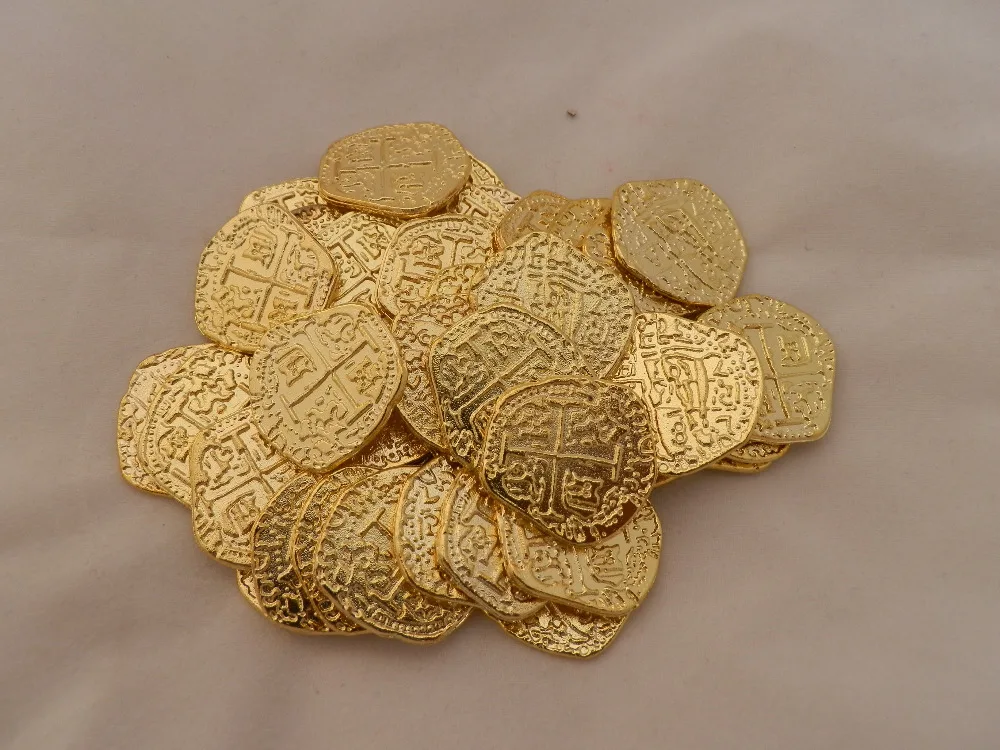 European Spain Doubloon gold coin, 100pcs/lot-in Non-currency Coins ...
