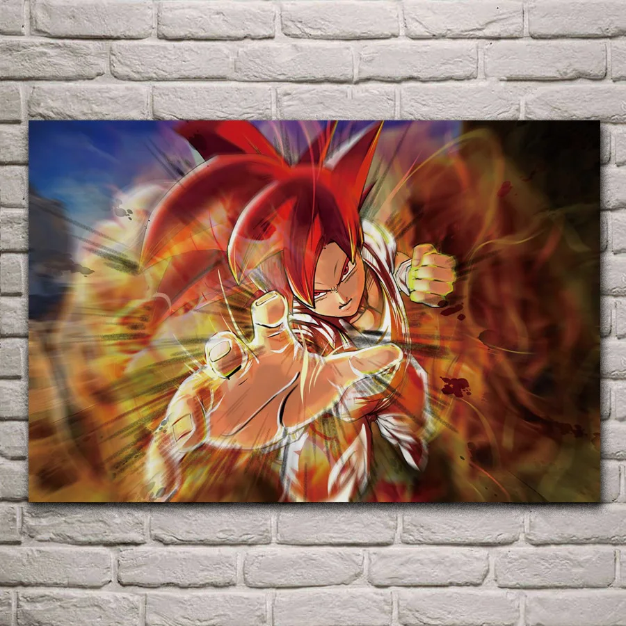 dragon ball z dbz anime fantasy living room decoration home wall art ...