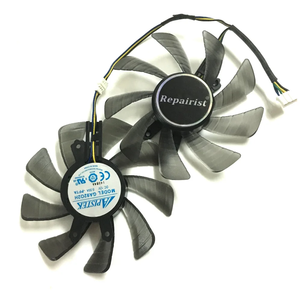 2pcs/set 85mm Ga92s2h Palit Geforce Gtx 1060 Super