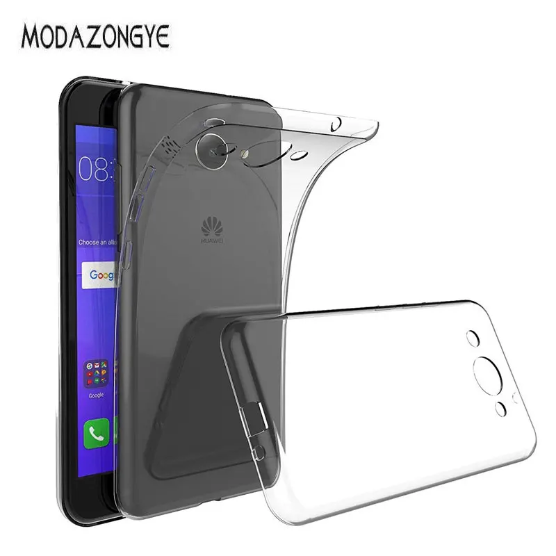 For Huawei Y3 2018 Case 5.7 Transparent TPU Soft Case For Huawei Y3 ...