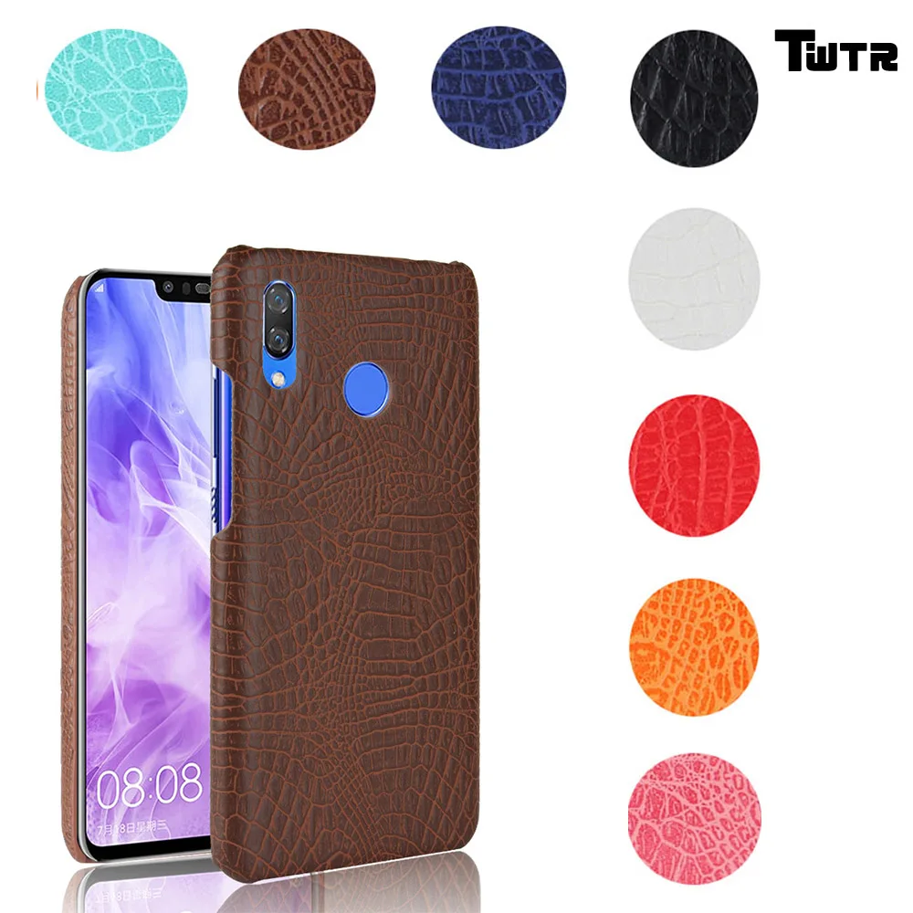 for Huawei Nova 3 i case INE LX2 for Smartphone Huawei Nova 3i 75.2x157.6x7.6 mm INE lX2 leather ...
