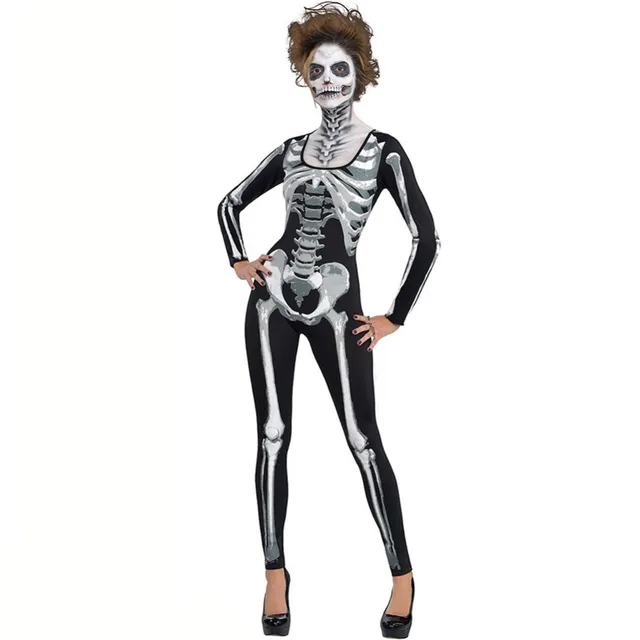 Aliexpress.com : Buy New Vintage Halloween Costume Skull Skeleton Demon ...