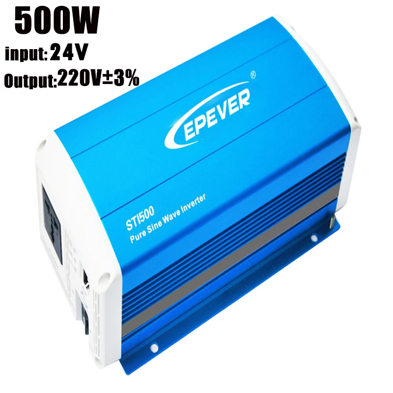 EPEVER Off Grid Solar Inverter 500w 24V to 240V Single Phase Output ...