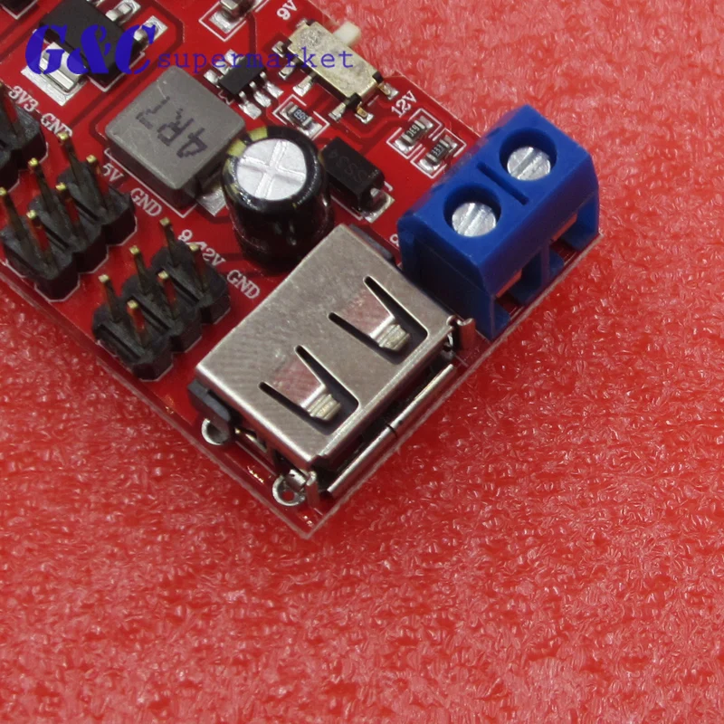 USB Power Breakout DC to DC Power Module Micro USB 5V to 1.8V/3.3V/5V ...