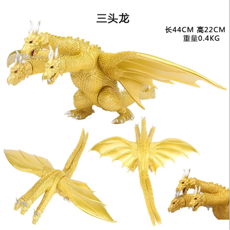 Movies dinosaur king of the monsters Rodan mothra Action Figure Movable ...
