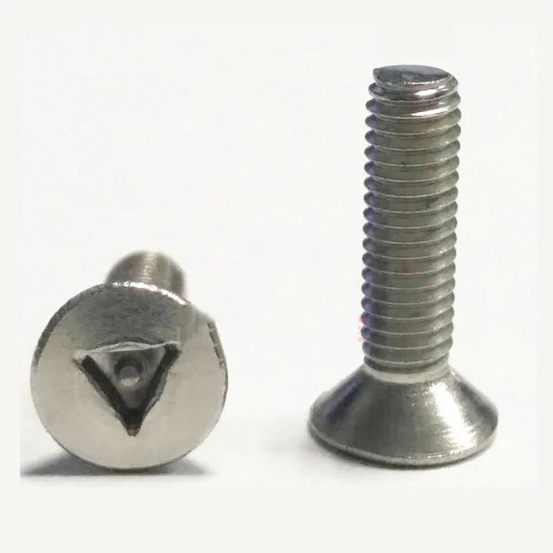 Tornillos-de-cabeza-triangular-20-piezas-M3-tornillo-mec-nico-de-acero ...