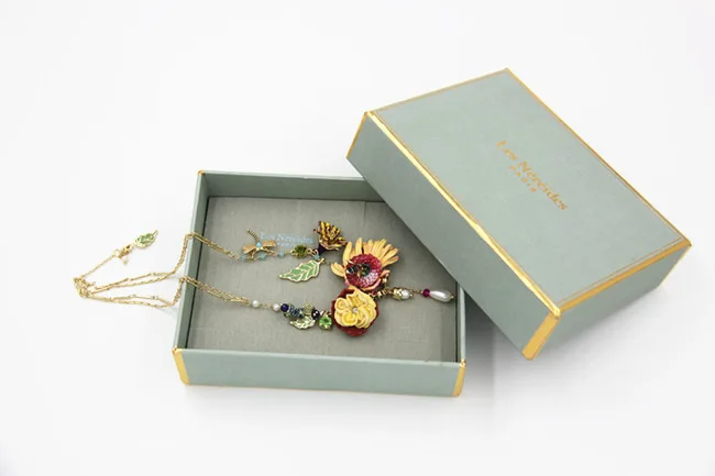 Les nereidesสร้อยคอกล่องเครื่องประดับ|box price|jewelry agentjewelry ...