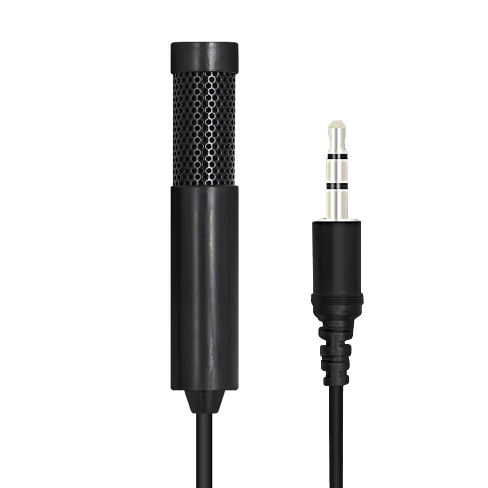 High Quality 3.5mm tereo Plug Microphone Mini Studio audio Plug ...