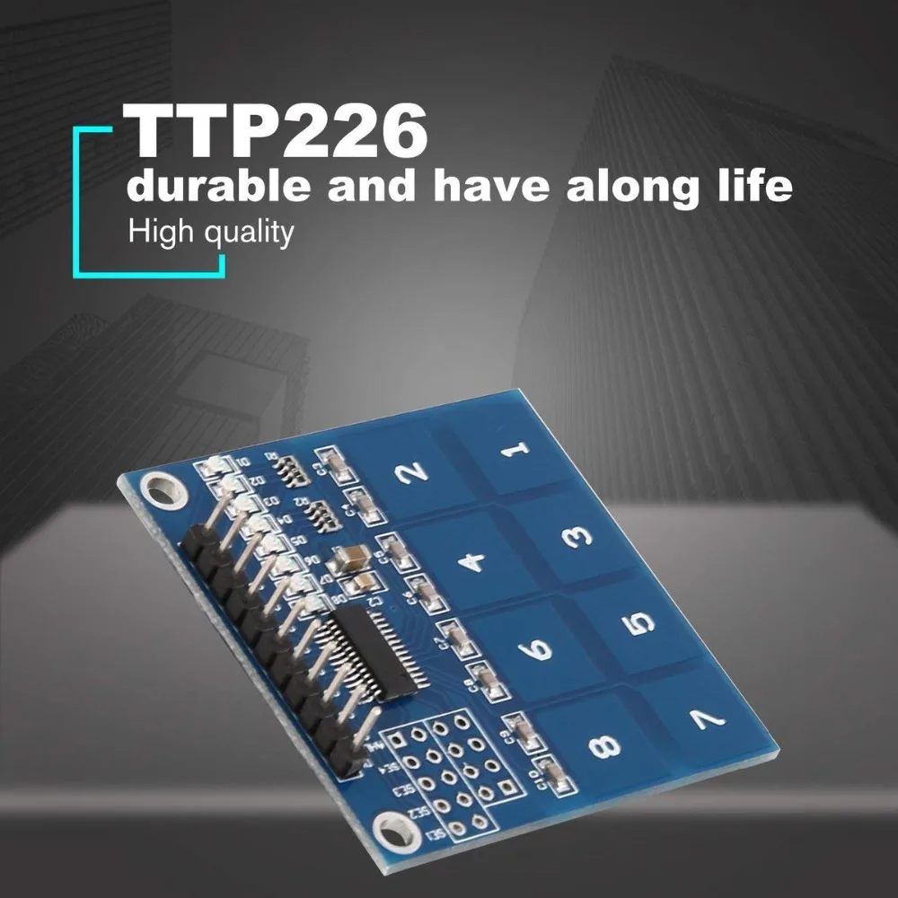 TTP229 TTP226 TTP224 TTP223 1/4/8/16 Way Capactive Touch Switch Digital ...
