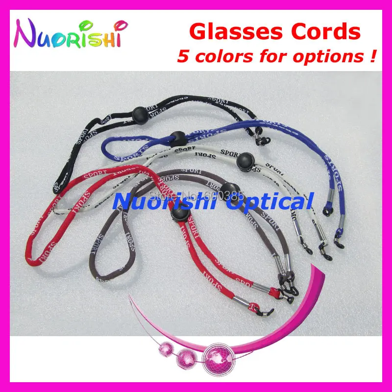 50pcs L651 sports eyewear cords 5 colors for options glasses eyeglasses ...
