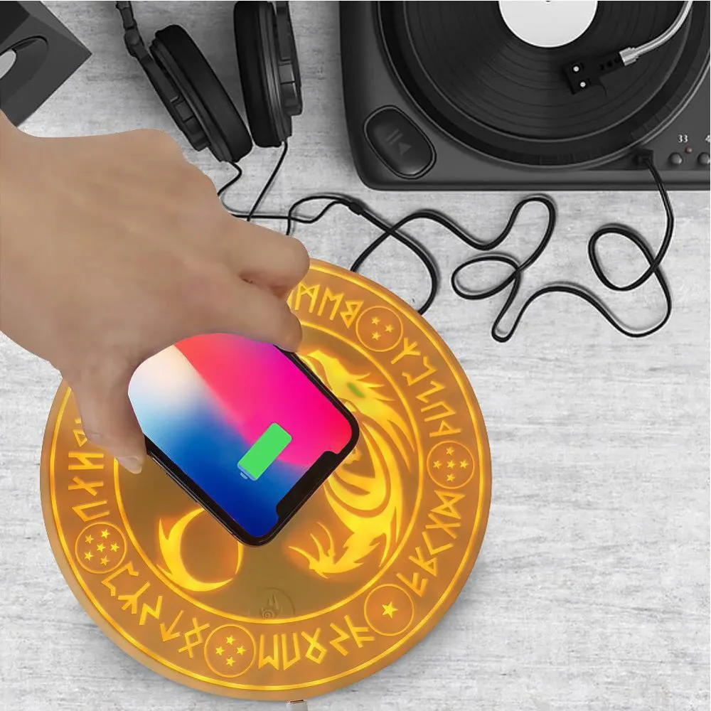 Magic Array Wireless Charger Pad 5 W 10W Qi Fast Wireless Charging ...