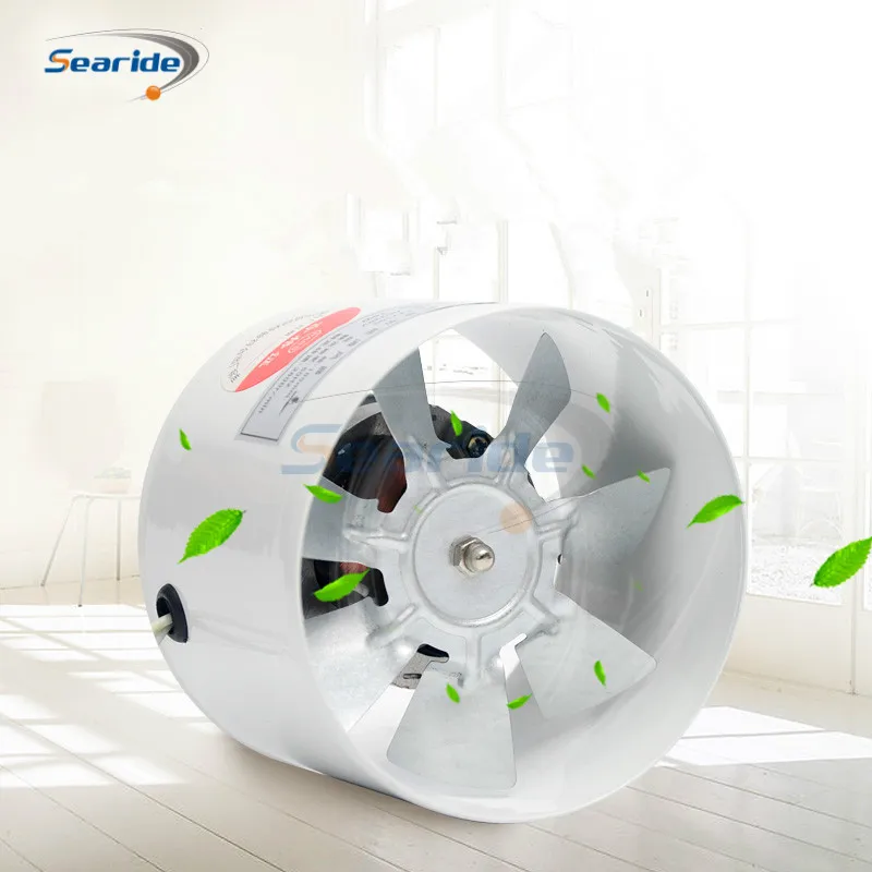 4 Inch Window Exhaust Fan Bathroom Kitchen Toilets Ventilation 2800r ...