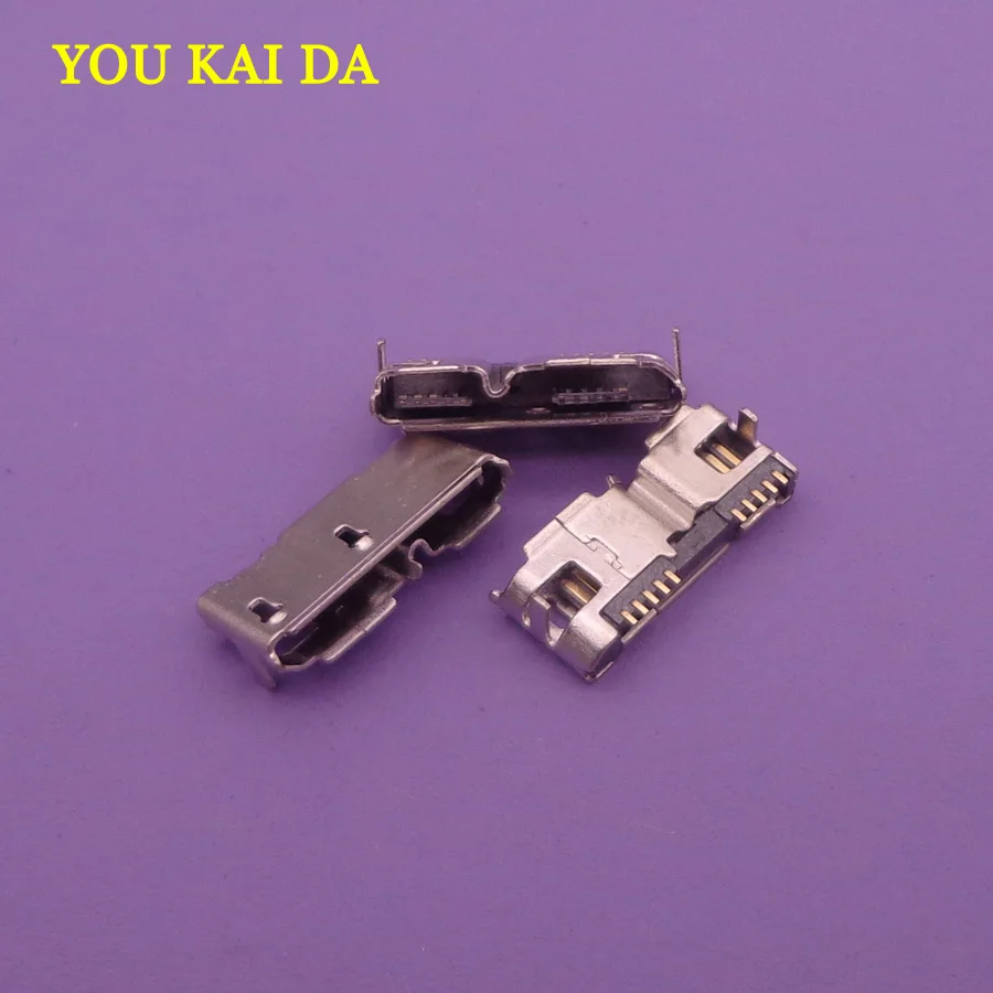 Conector Micro usb 3,0 de 10 pines, conector tipo B para reparación de ...