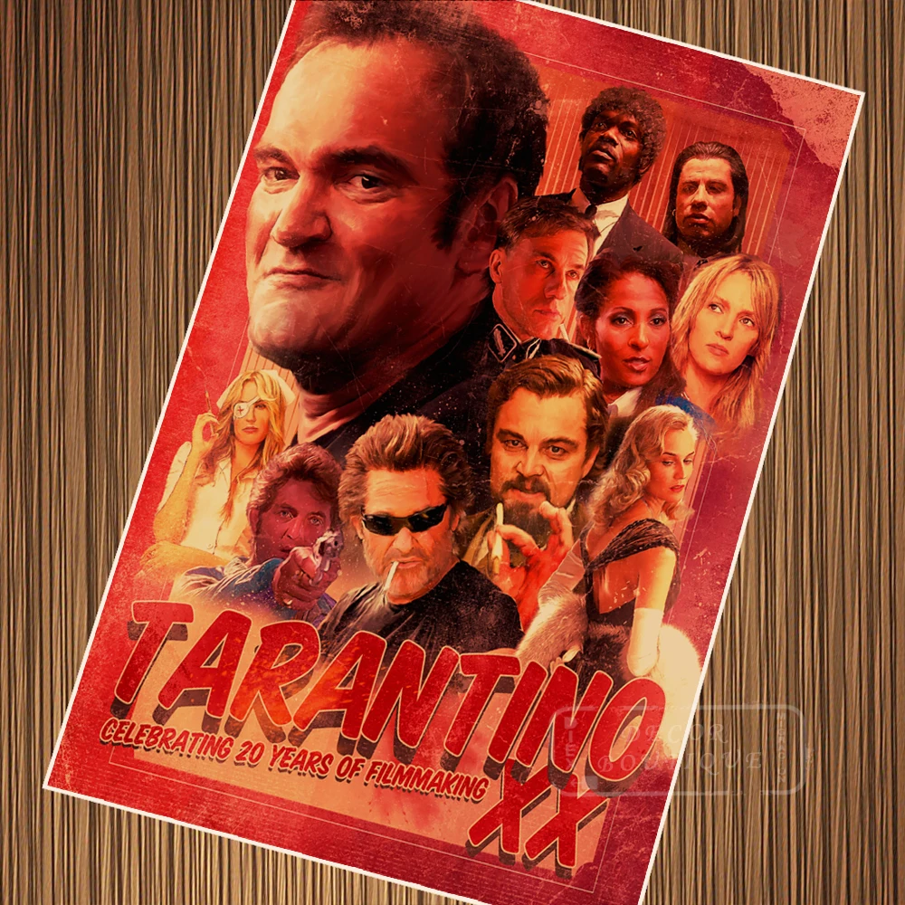 Quentin Tarantino Movie Posters Quentin Tarantino And The Once Upon A