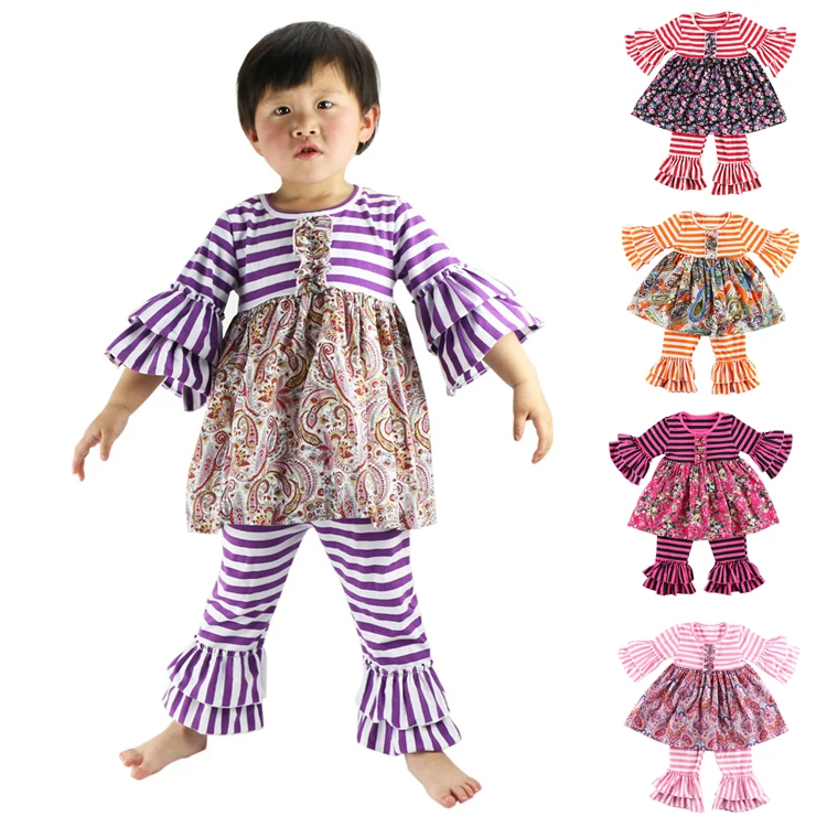 Children Clothing Spring Design Toddler Clothing Girls Outfits Boutique ...