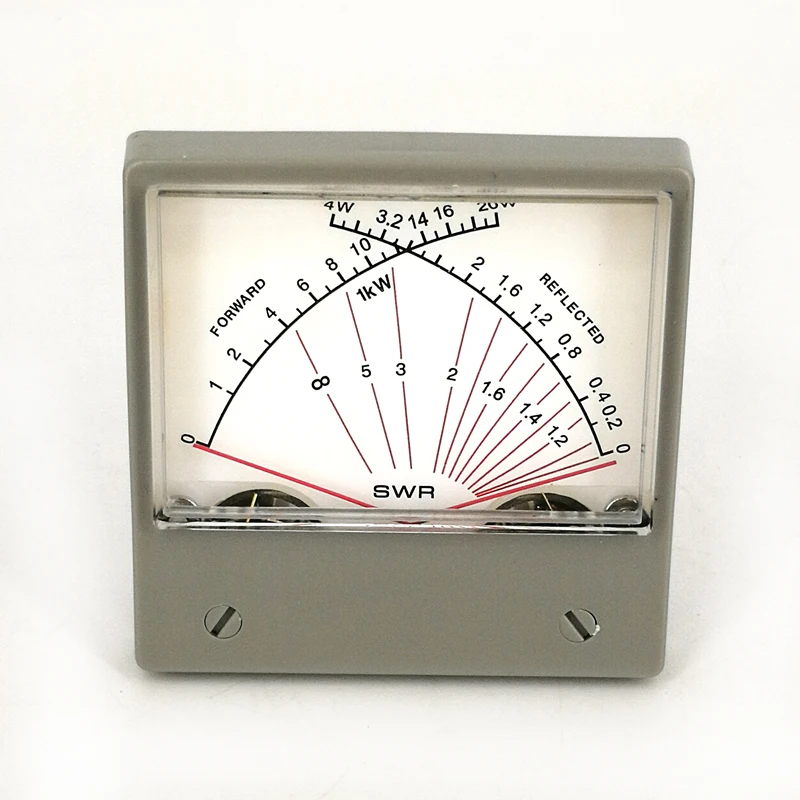 Stationary Standing Wave Ratio SWR Watt Meter Radio VU Meter Forward ...