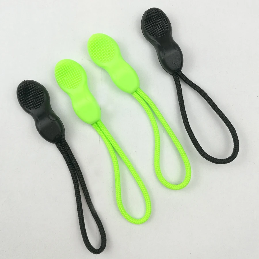 10pcs Zipper Head Sliders Puller Sports Backpack Zipper Rope Puller Diy ...