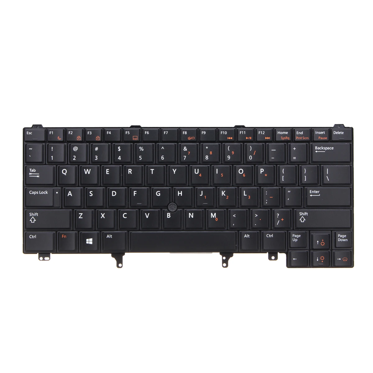 Backlit Laptop Keyboard for Dell Latitude E6320 E6320 E6420 E6430 E6440 ...