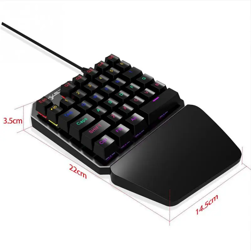 Aliexpress.com : Buy single hand operate metal 35 keys Compact Blue ...