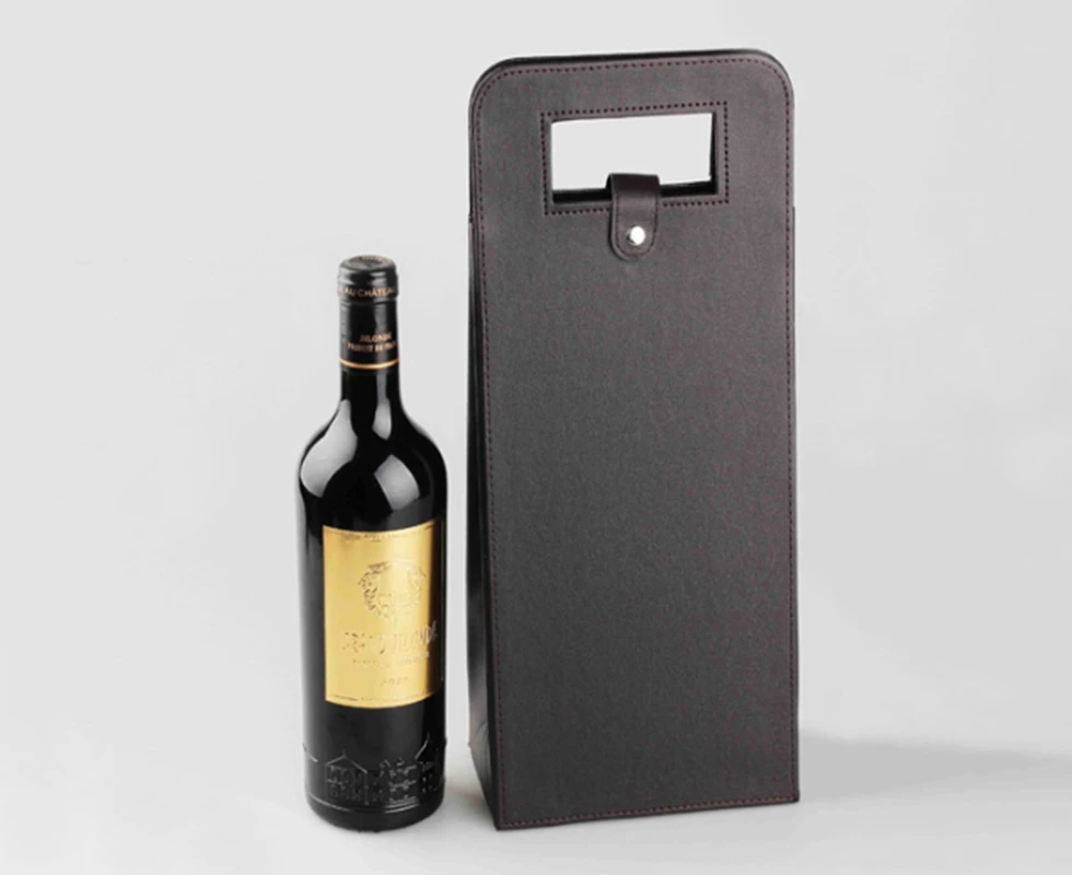 50pcs/lot Fast Shipping Double Red Wine Package Box Wine Bag Packaging ...