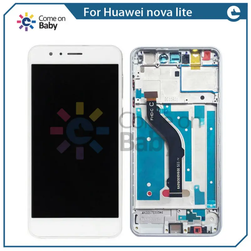 Original com frame Para O Huawei nova lite display LCD + Montagem ...