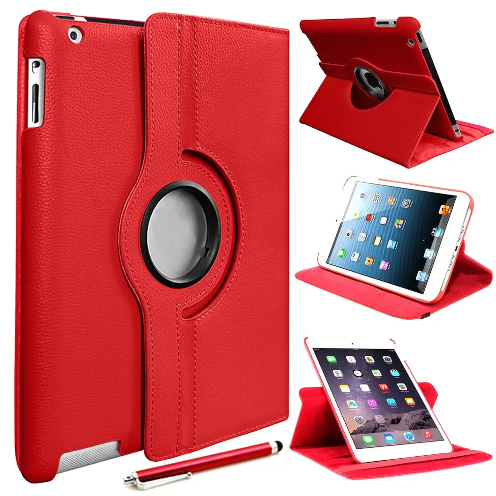 360 Degree Rotating 7 Inch Tablet PU Leather Case Cover Case 10 colors ...