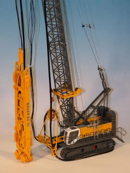 Bauer MC96 Cable Crane with BC35 Trench Cutter|crane sculpture|crane ...
