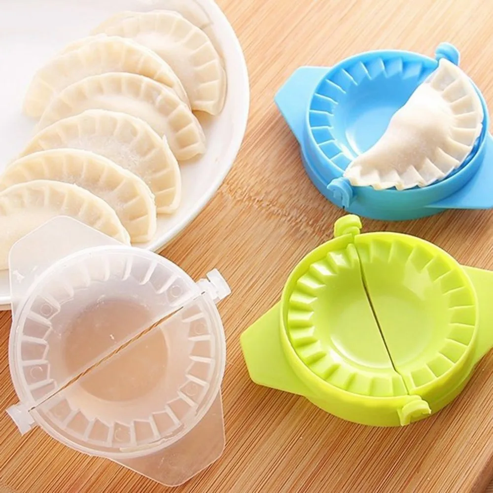 Plastic Dumplings Mold Manual Dumpling Moulds Device Pack Dumpling Clip ...