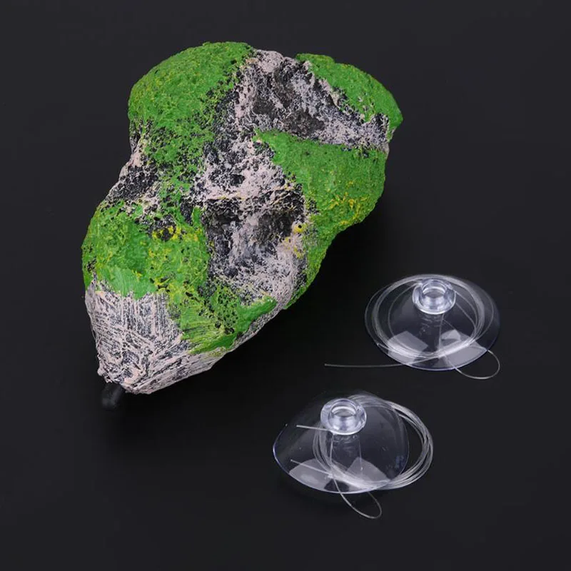 Great Aquarium Decoration Fish Tank Floating Rock Suspended Stone ...