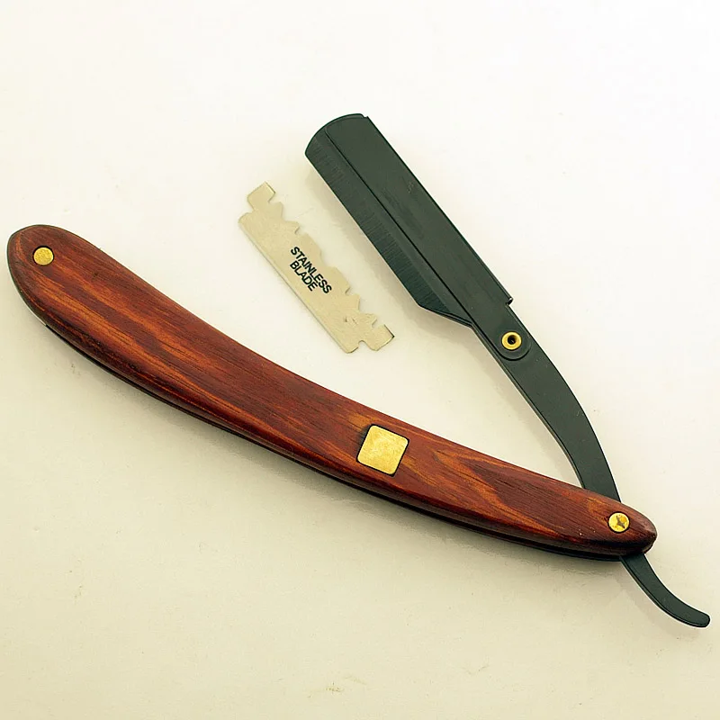 1 X Pure Wood Shaving Razor/Cut Throat Razors/Men Razor(coolcut)+ Free ...