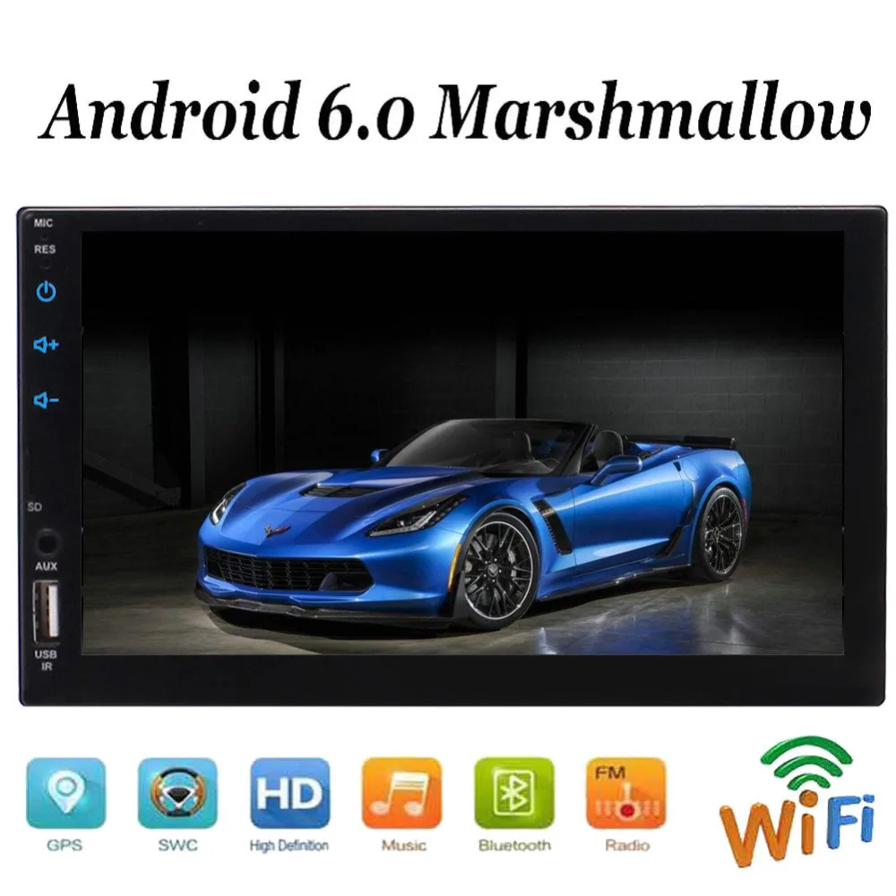 Radio con GPS para coche, reproductor multimedia Universal con pantalla ...