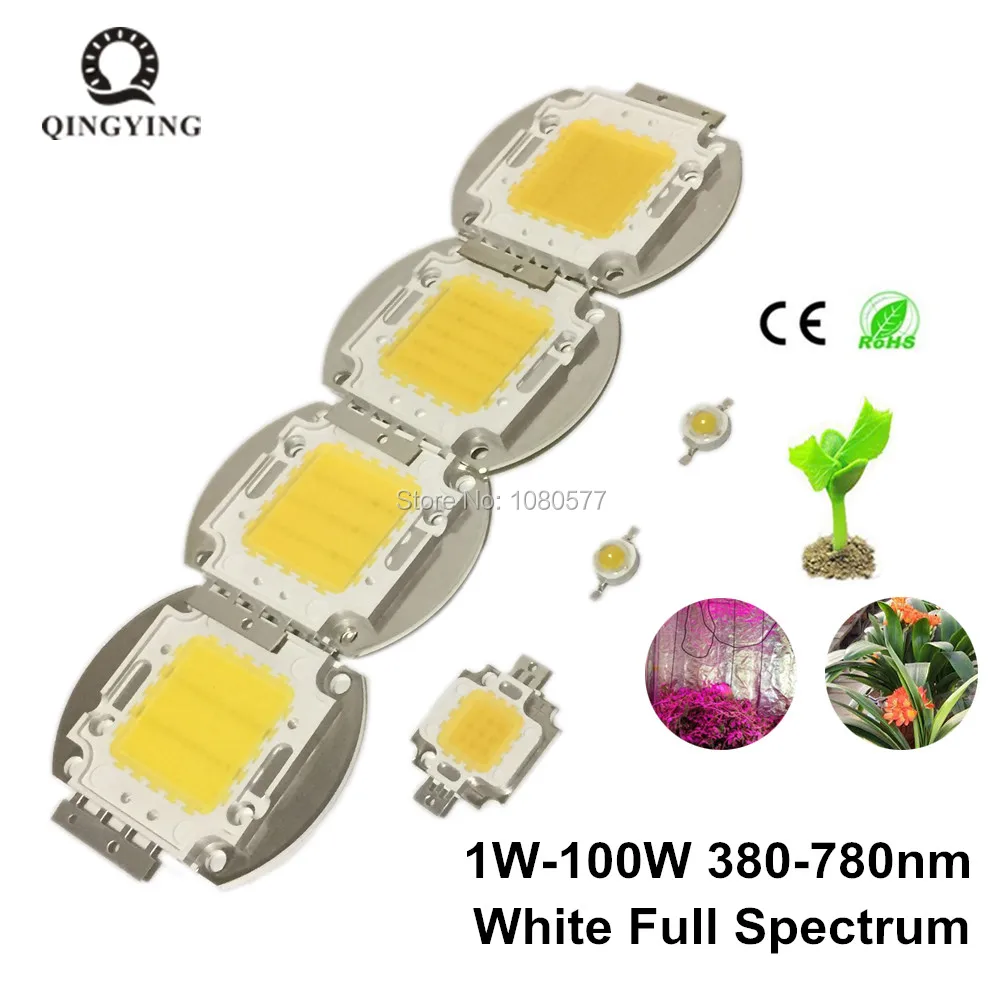 Luz LED COB de espectro completo para acuario, diodos de alta potencia ...