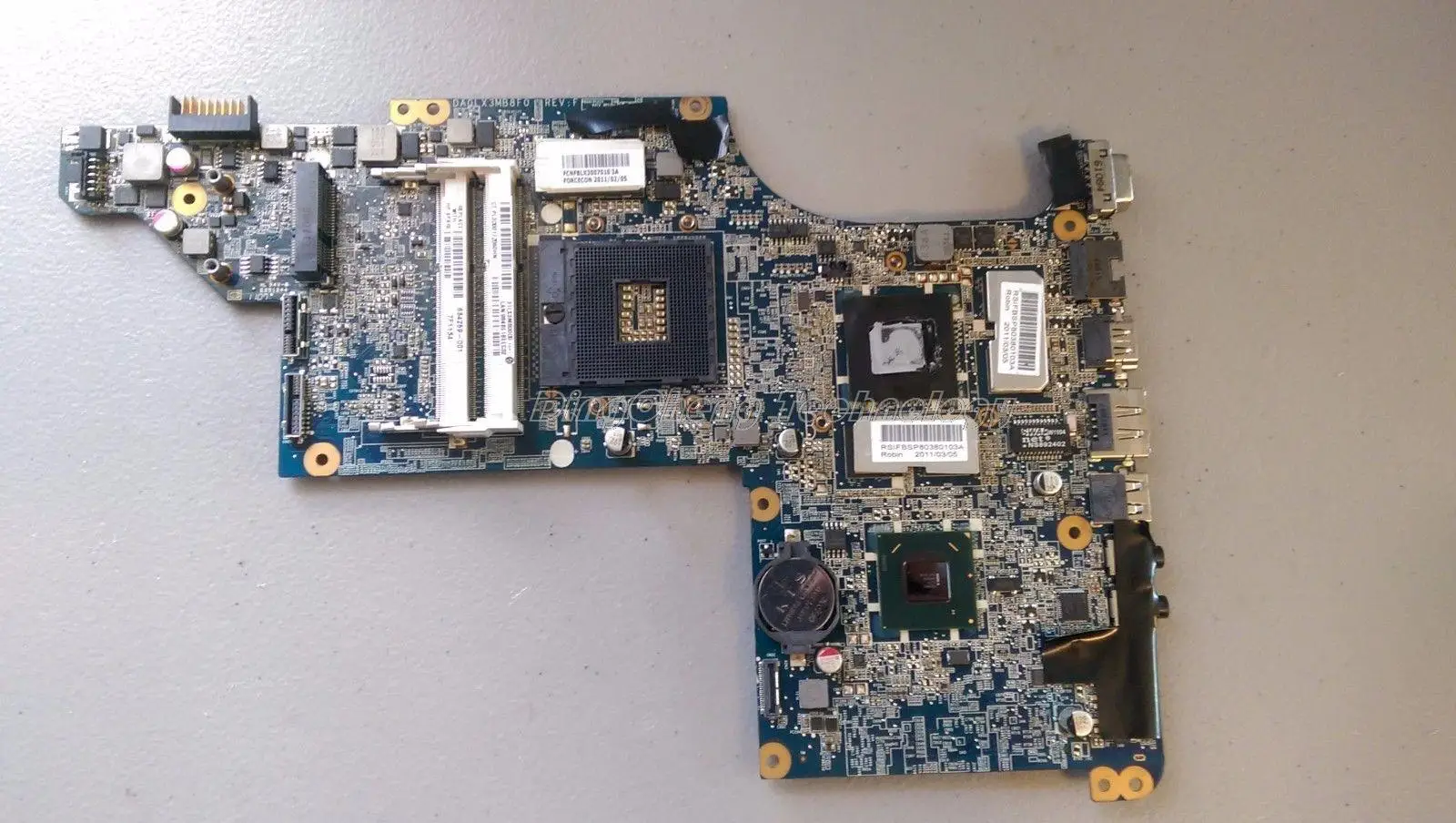 laptop Motherboard For hp DV7 634259 001 DA0LX3MB8F0 for intel cpu with ...