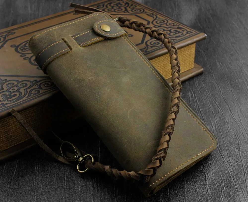 Leather Trucker Wallet With Chain | Paul Smith