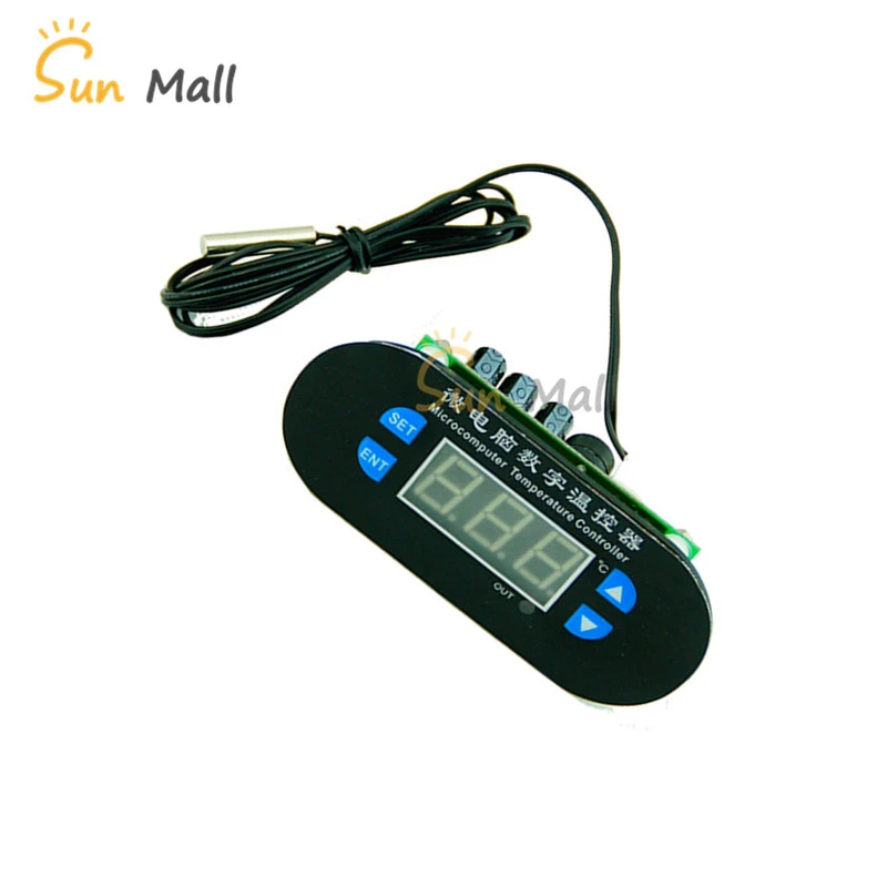 12V 10A Digital Temperature Controller LED Display Thermostat ...