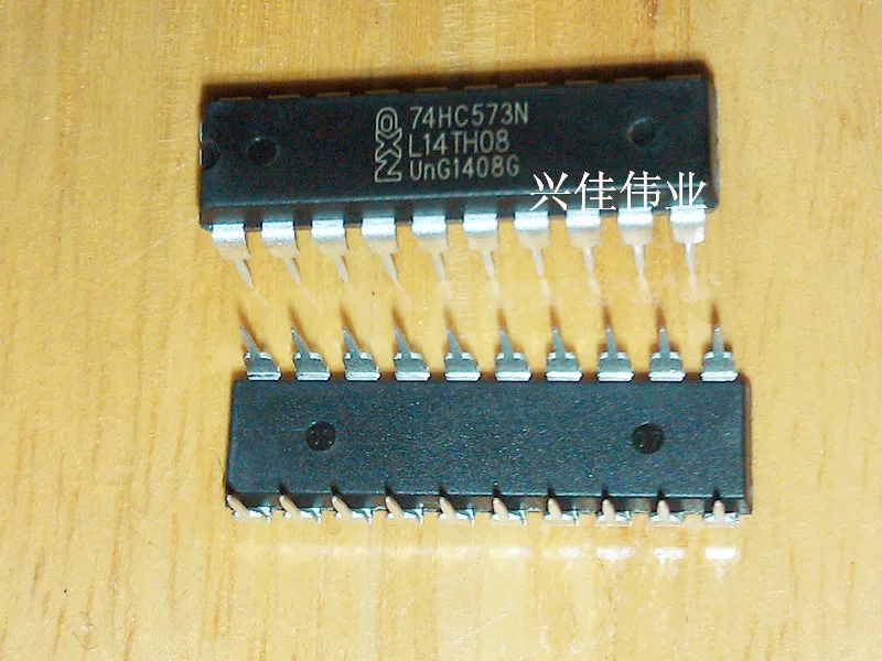 Brand 74 hc573 74 hc573n SN74HC573N DIP twenty eight tri state output ...
