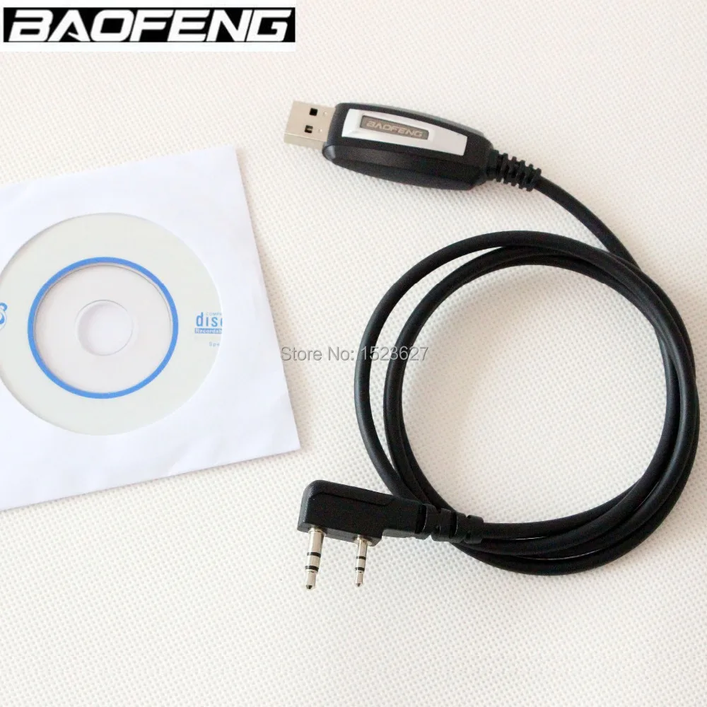 Original BaoFeng USB Programming Cable Data Cable For Kenwood Icom HYT ...